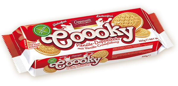 Coooky Vanille Doppelkeks von Coppenrath - Glutenfreie Kekse kaufen
